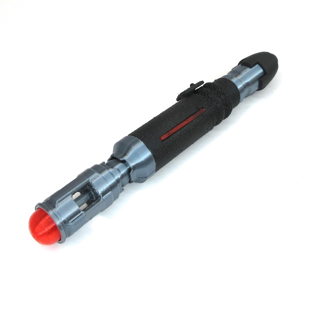 Custom 10th Doctor Dark Sonic Screwdriver | Doctor Who | Costume Prop ...