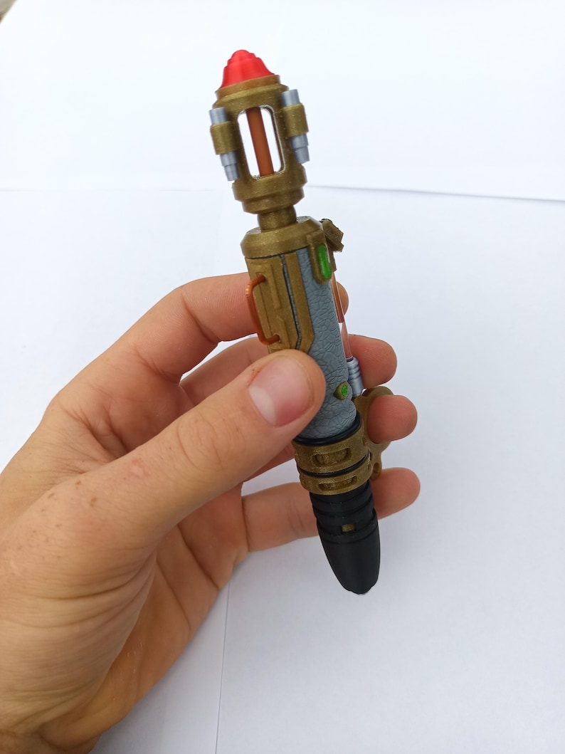 River Song's Sonic Screwdriver Replica | Doctor Who | Costume Prop (red ...
