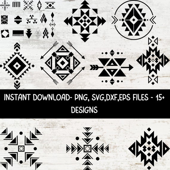Aztec SVG Bundle Tribal SVG Aztec Arrow Svg for Cricut Aztec | Etsy Canada