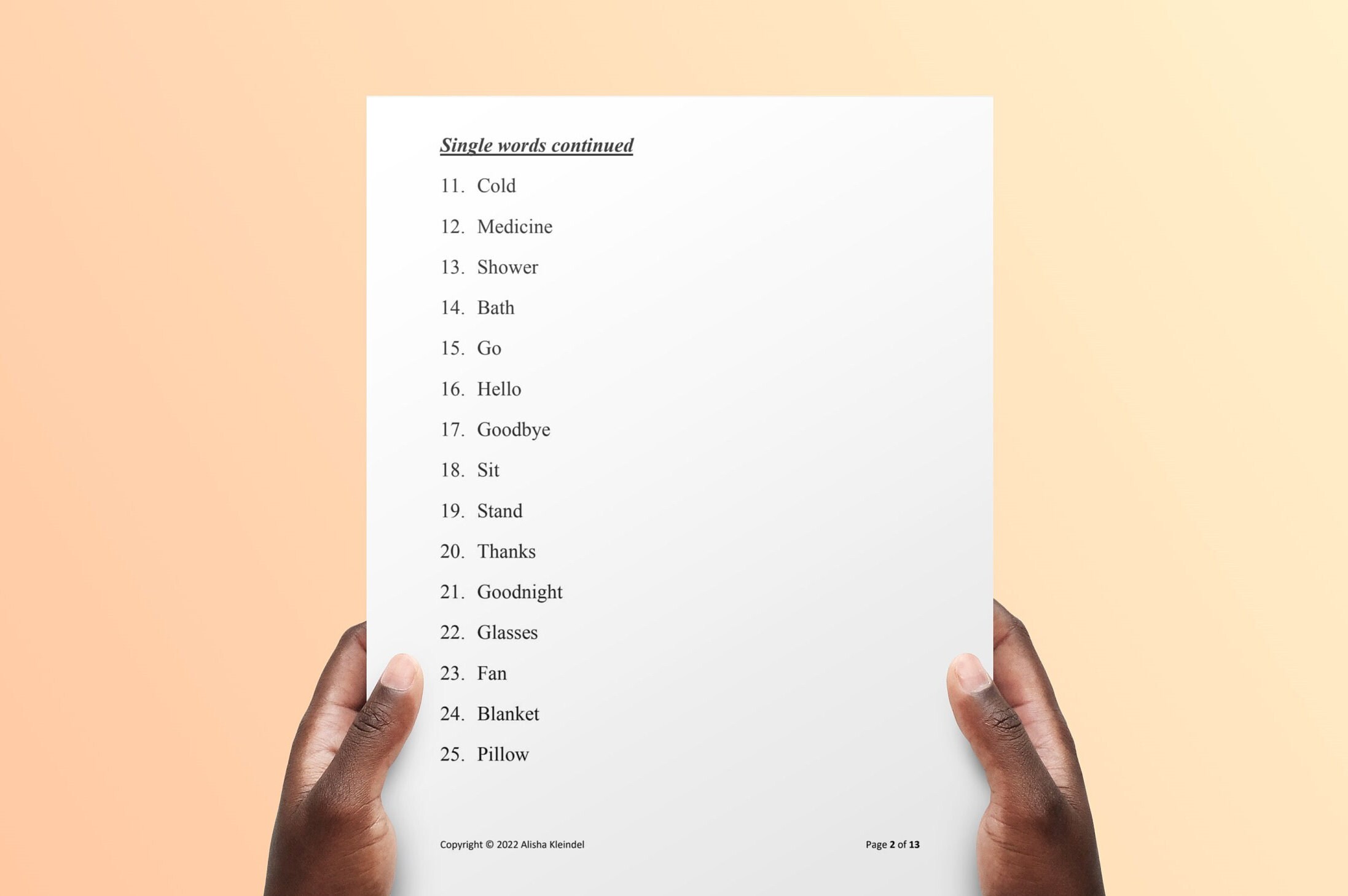 Medical SLP Functional Phrases Handout, Adult Speech Therapy (PDF) - Etsy