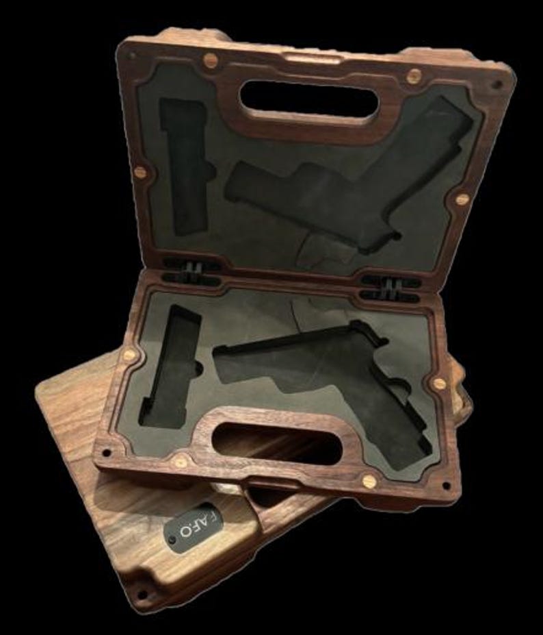 Bespoke Carry Hardwood Firearms Case by Chambersight - Etsy