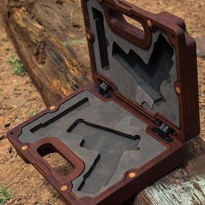Bespoke Carry Hardwood Firearms Case by Chambersight - Etsy