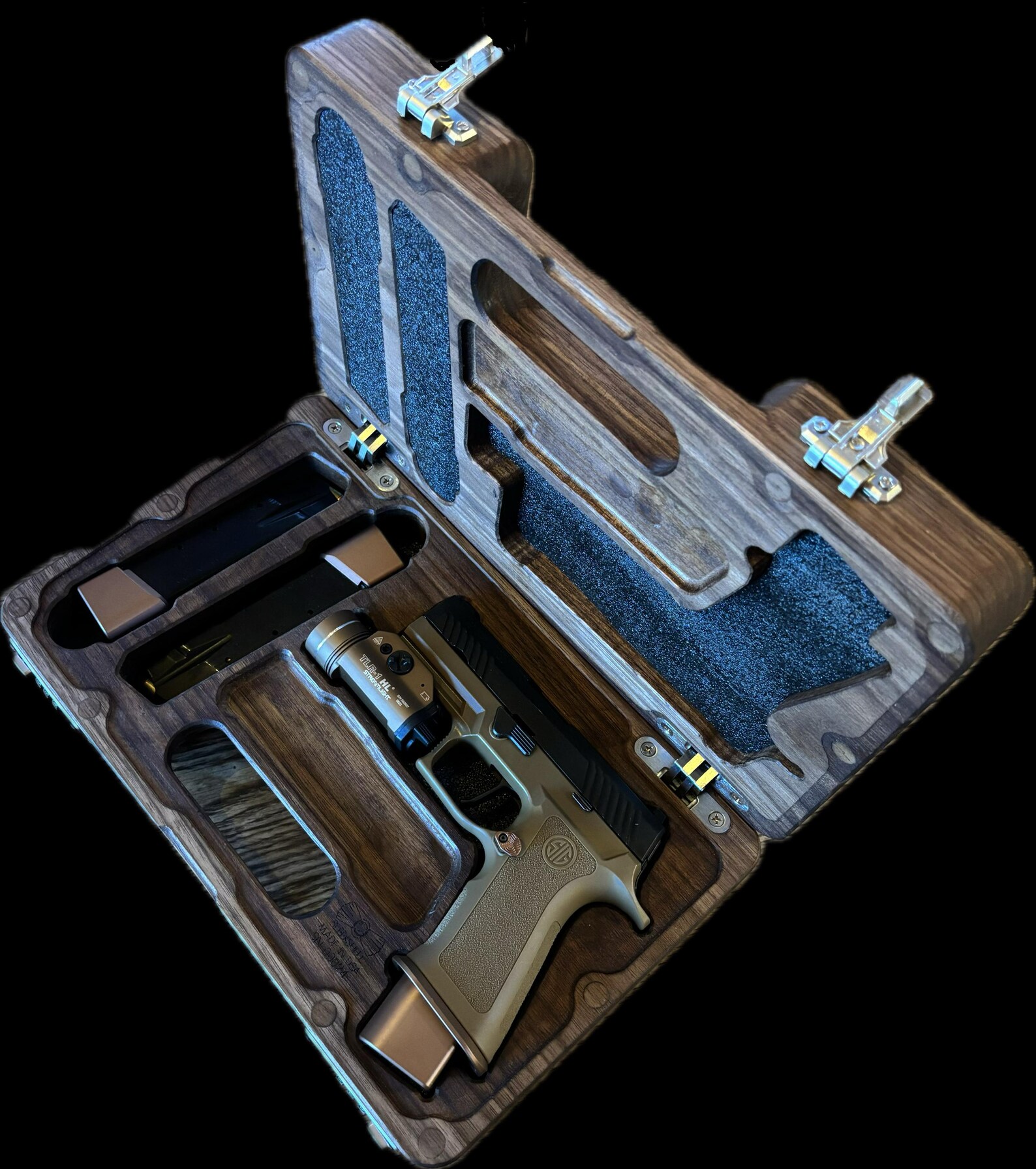 Bespoke Carry Hardwood Firearms Case by Chambersight - Etsy