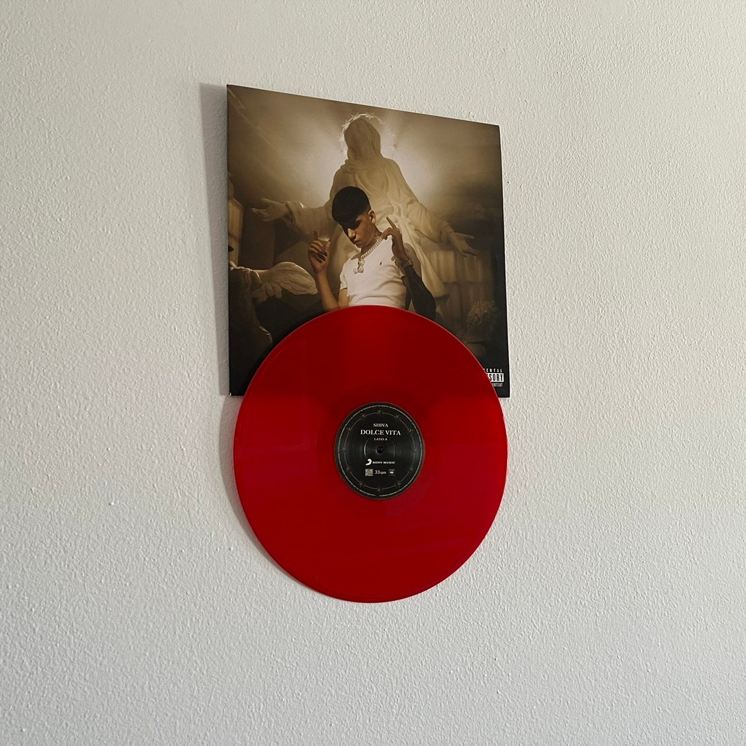 Wall-mounted Vinyl Record Storage & Display Shelf Holds Lps, Eps ...