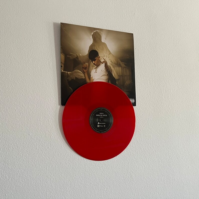 Wall-mounted Vinyl Record Storage & Display Shelf Holds Lps, Eps ...