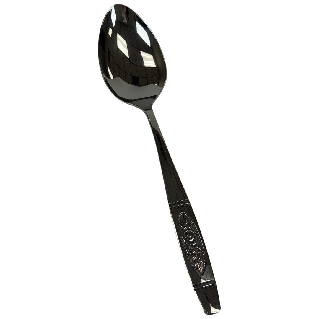 Oneida Rose Pendant Distinction Deluxe Stainless HH Tablespoon (serving ...