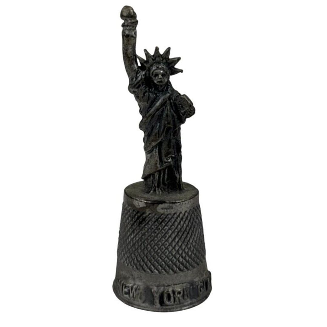 New York City "statue of Liberty" Memento Travel Souvenir Metal Thimble ...