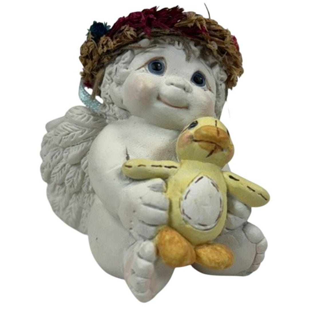 Vintage Dreamsicles "duckie Pal" Angel Cherub #10341 Signed Kristin ...