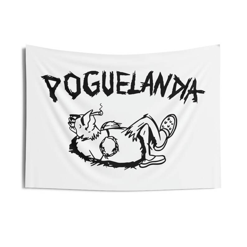 Poguelandia Wall Tapestry Pogue Life Indoor Tapestry - Etsy