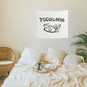 Poguelandia Wall Tapestry - Pogue Life Indoor Tapestry, Poguelandia ...