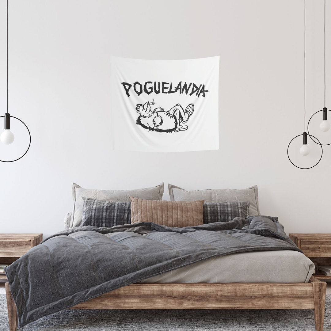 Poguelandia Wall Tapestry - Pogue Life Indoor Tapestry, Poguelandia ...