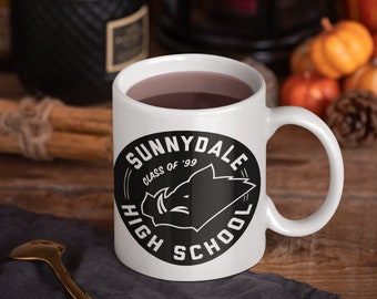 Vampire Ceramic Mug - Etsy