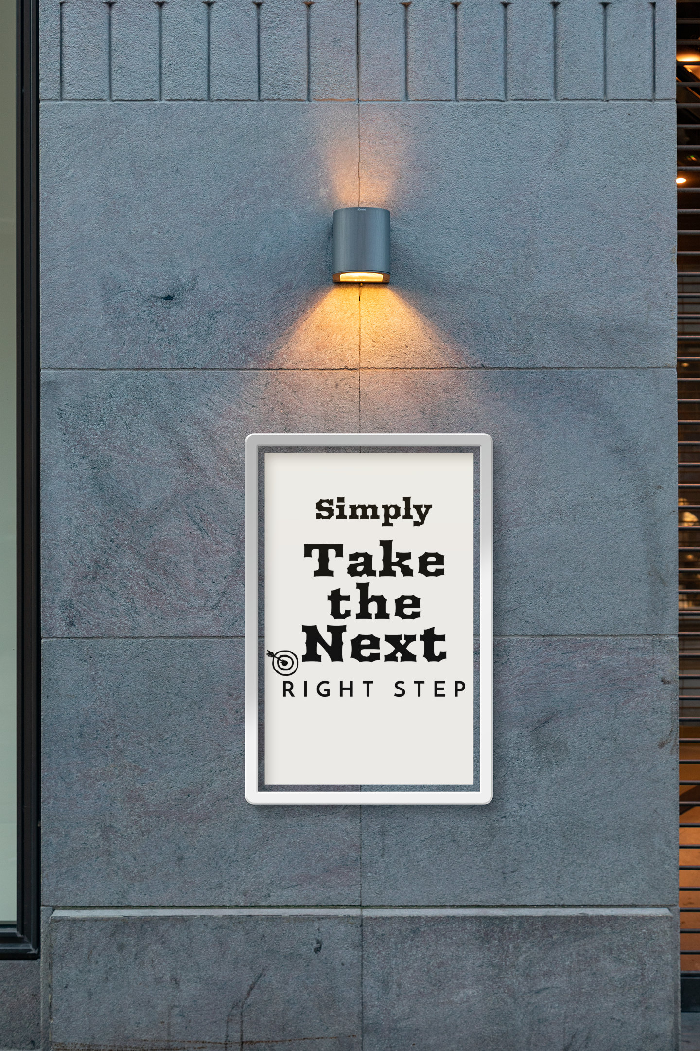 Next Right Step SVG PNG PDF Positive Affirmations - Etsy
