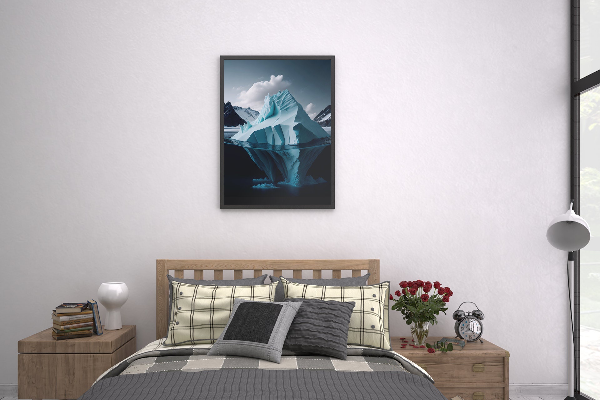 Iceberg Printable Poster Iceberg Wall Art Print Arctic Poster Glacier ...