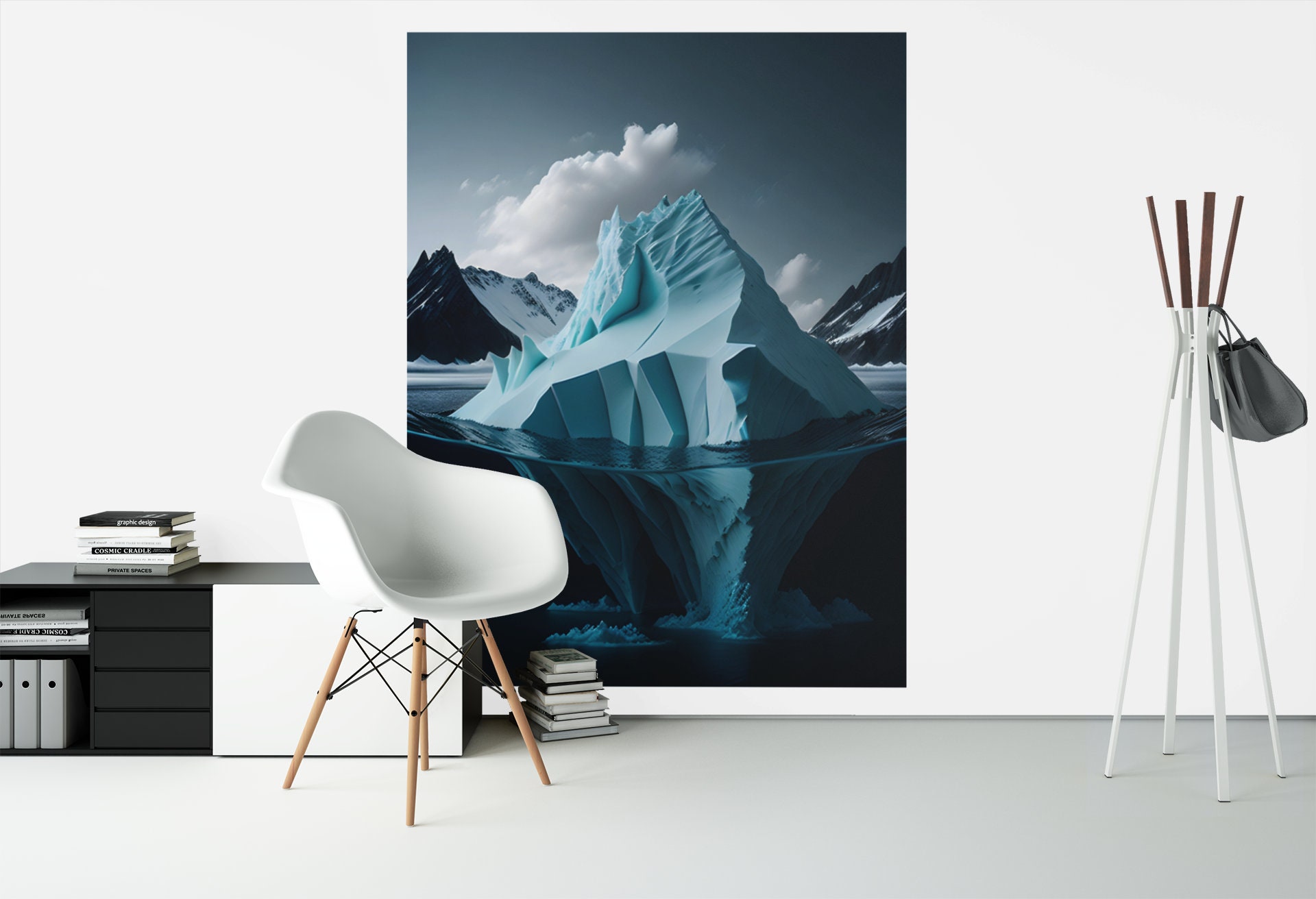 Iceberg Printable Poster Iceberg Wall Art Print Arctic Poster Glacier ...