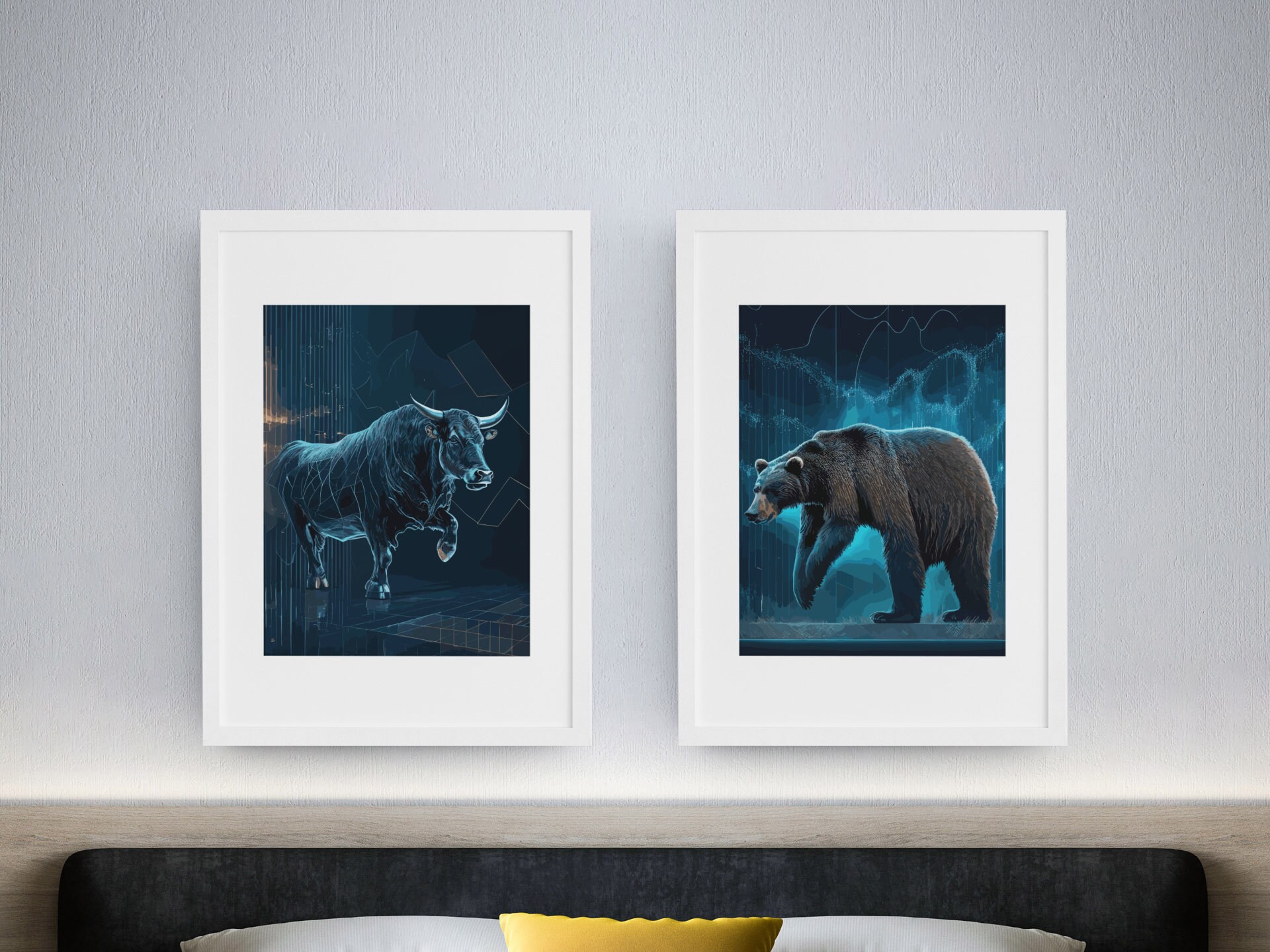 Stock Trading Poster Bundle Printable Stock Market Decor Stock Trader ...