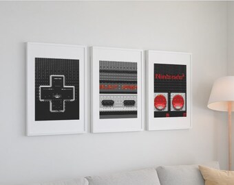 8 Bit Poster Print - Etsy