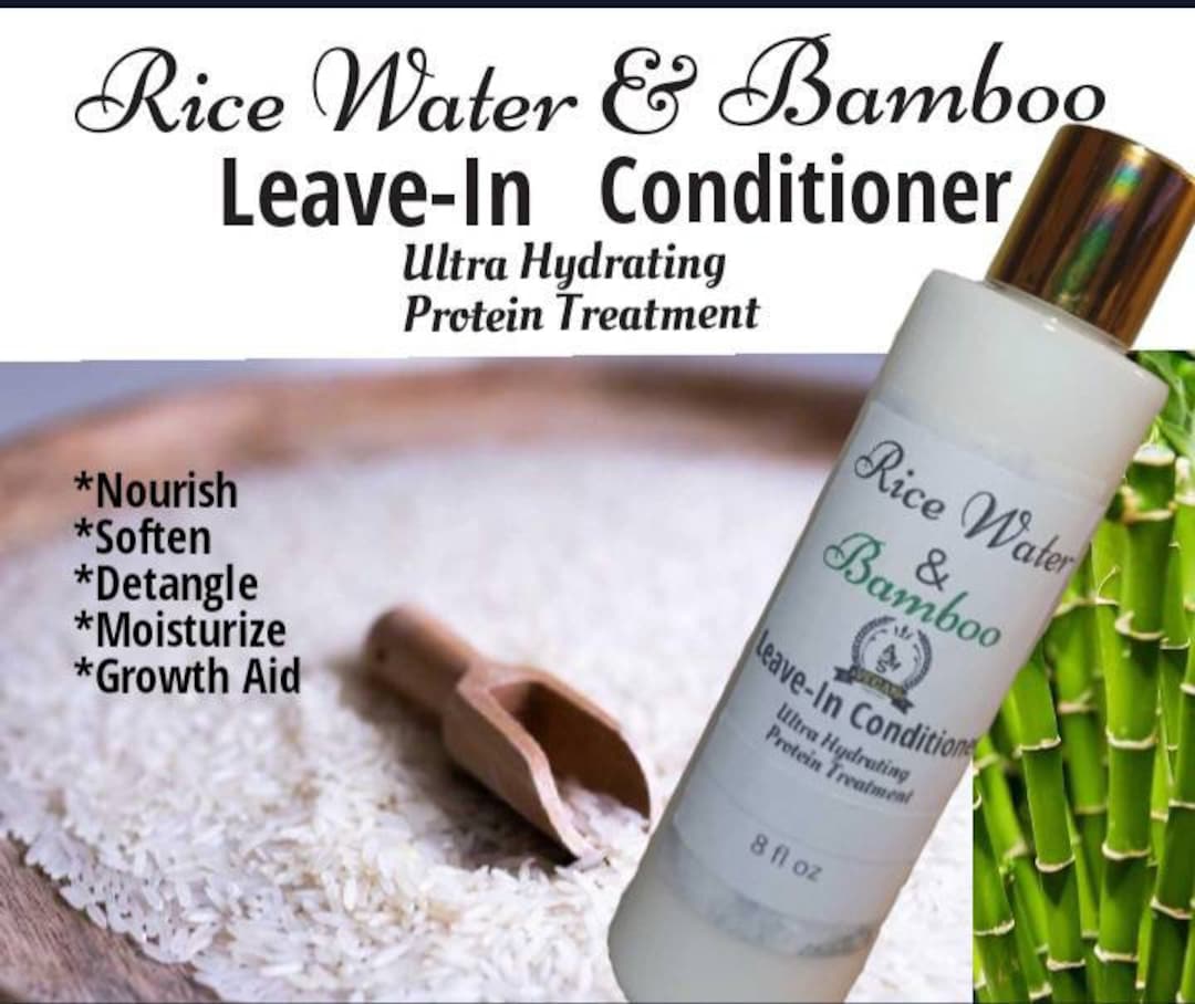 Rice Water & Bamboo Leave-in Conditioner | Protein Treatment | Intense ...