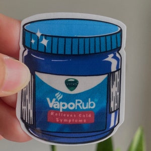 Vicks Vapor Rub, Vinyl Cut Die Sticker, Mexican Sticker, Latina Sticker ...