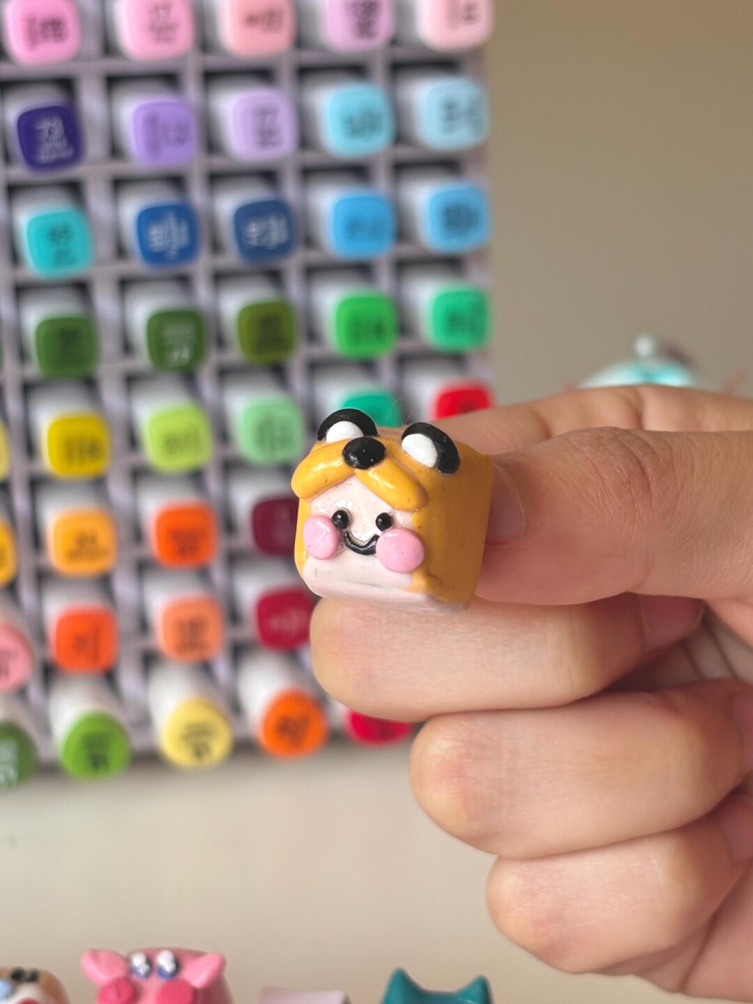 Cute Finn and Jake Keycap, + Adventure Time Inspired Art + Handmade ...