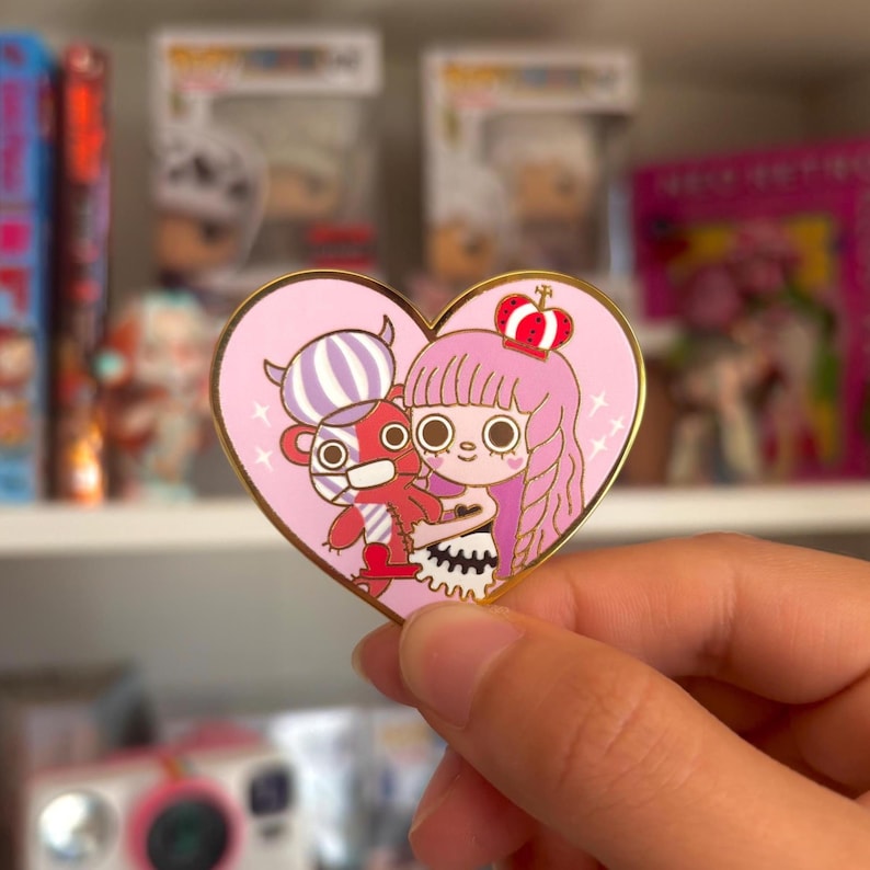 One Piece Enamel Pin- Perona, Kawaii, Stationery - Etsy