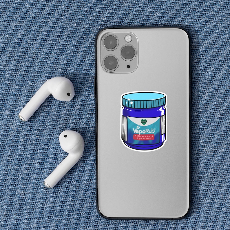 Vicks Vapor Rub, Vinyl Cut Die Sticker, Mexican Sticker, Latina Sticker ...