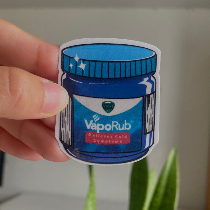 Vicks Vapor Rub, Vinyl Cut Die Sticker, Mexican Sticker, Latina Sticker ...