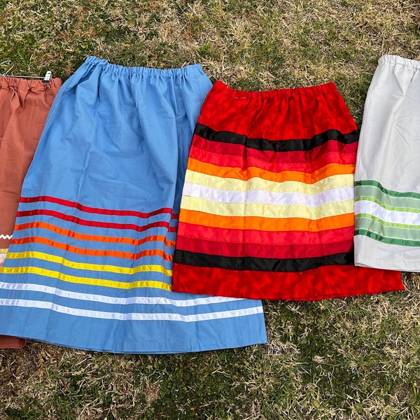 Native American Ribbon Skirts - Etsy