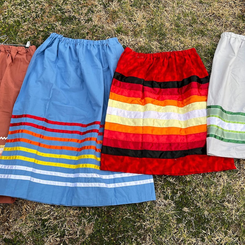 Native Ribbon Skirt - Etsy