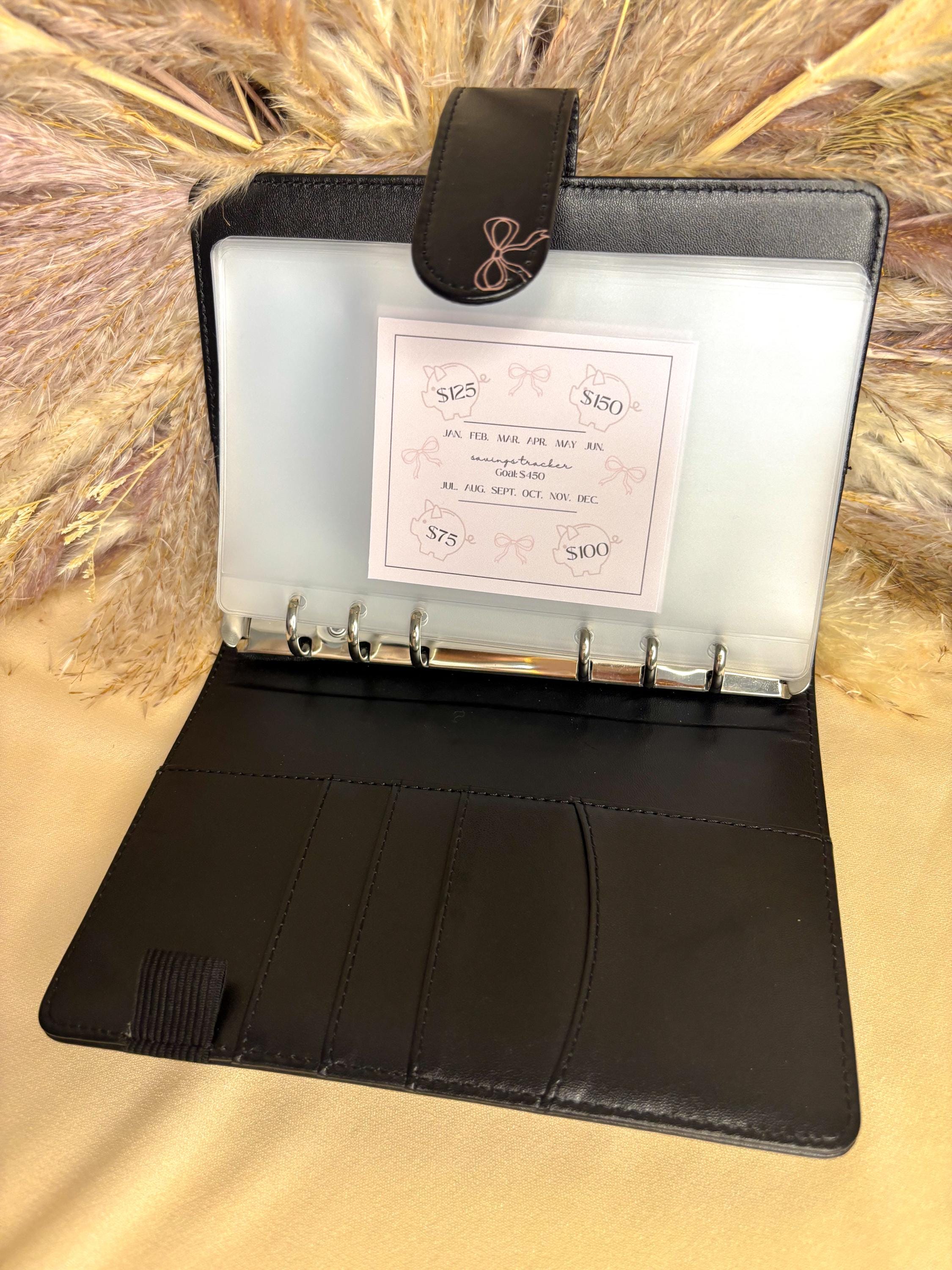 1,000 5,000 Savings Binder, Coquette Bow, Cash Stuffing, Envelope ...