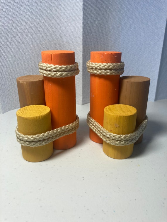 Nautical Pilings Mini Nautical Pilings Nautical Posts Beach - Etsy
