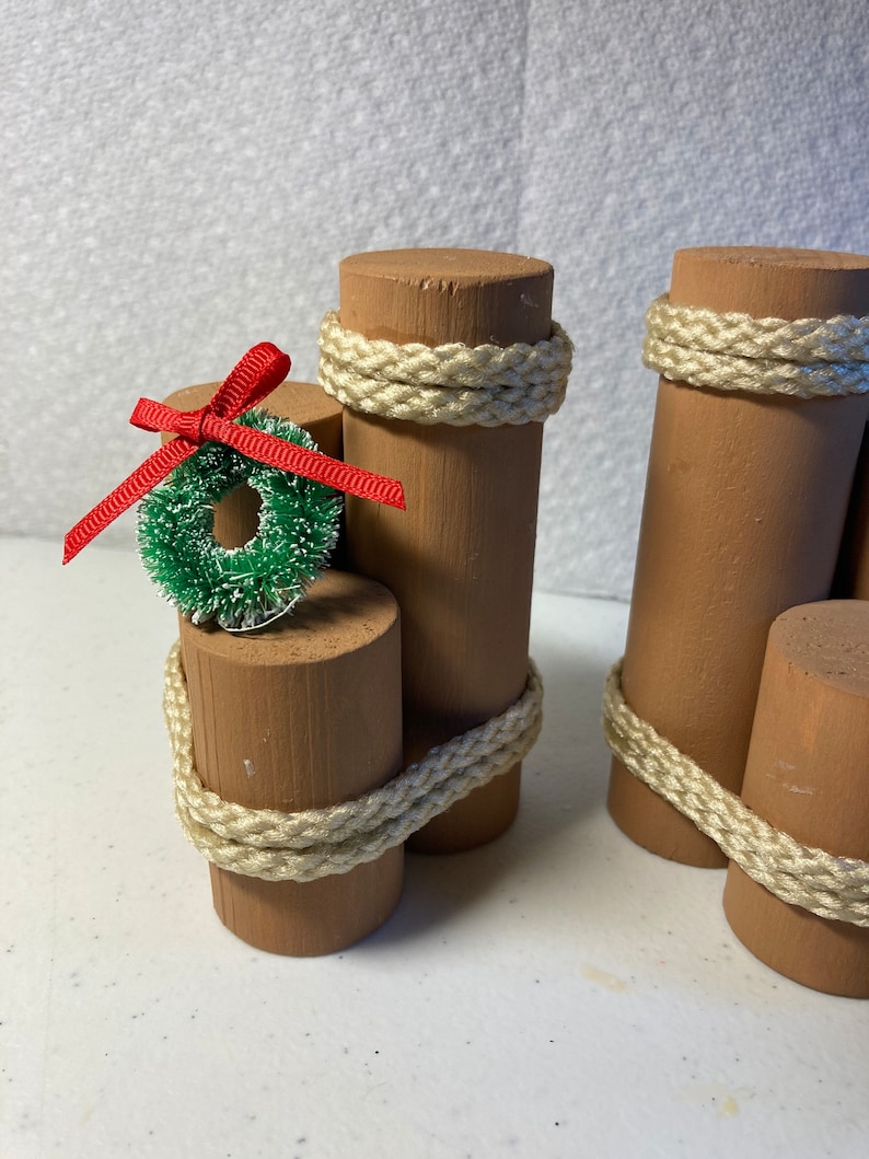 Nautical Pilings, Mini Nautical Pilings, Nautical Posts, Beach Decor ...