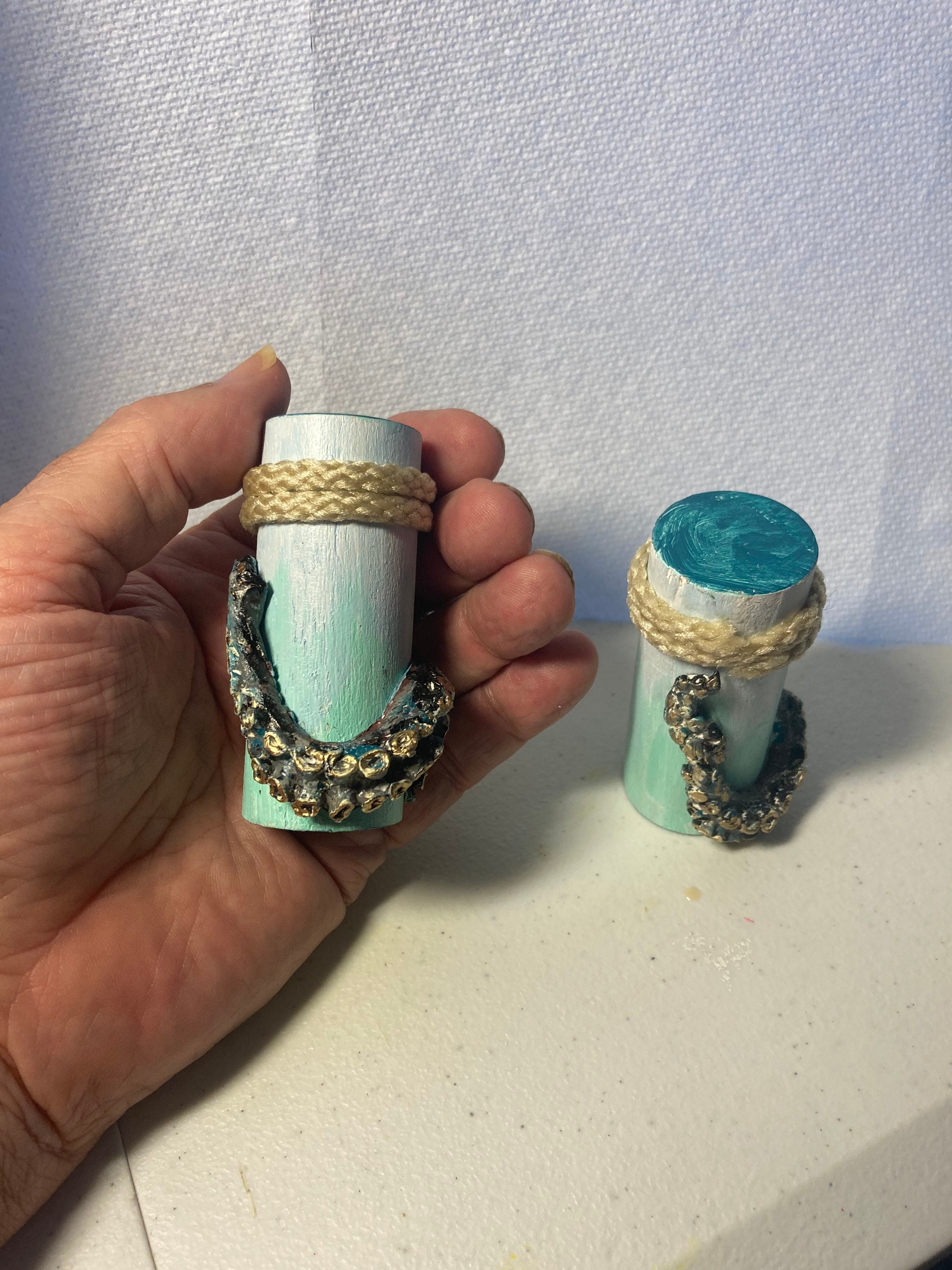 Nautical Pilings, Mini Nautical Pilings, Nautical Posts, Beach Theme ...