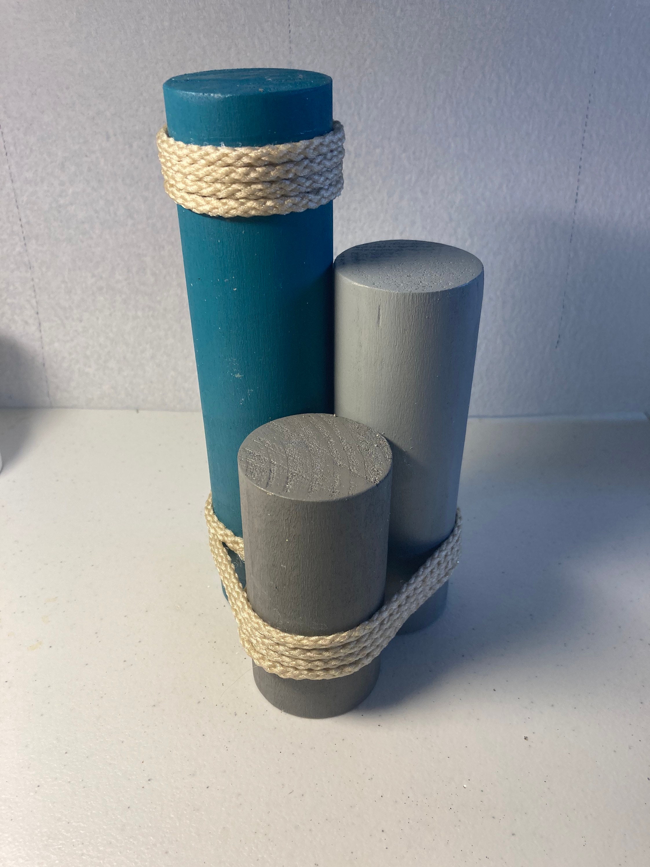 Nautical Pilings, Mid Size Pilings, Table Decor - Etsy