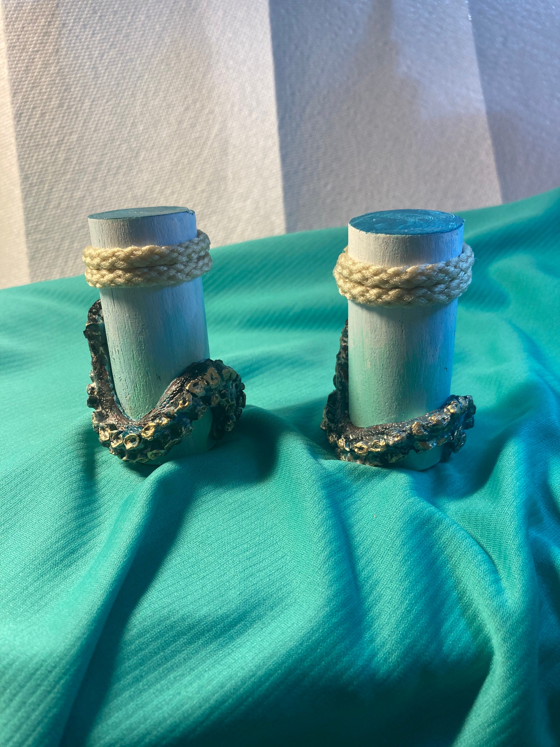 Nautical Pilings, Mini Nautical Pilings, Nautical Posts, Beach Theme ...