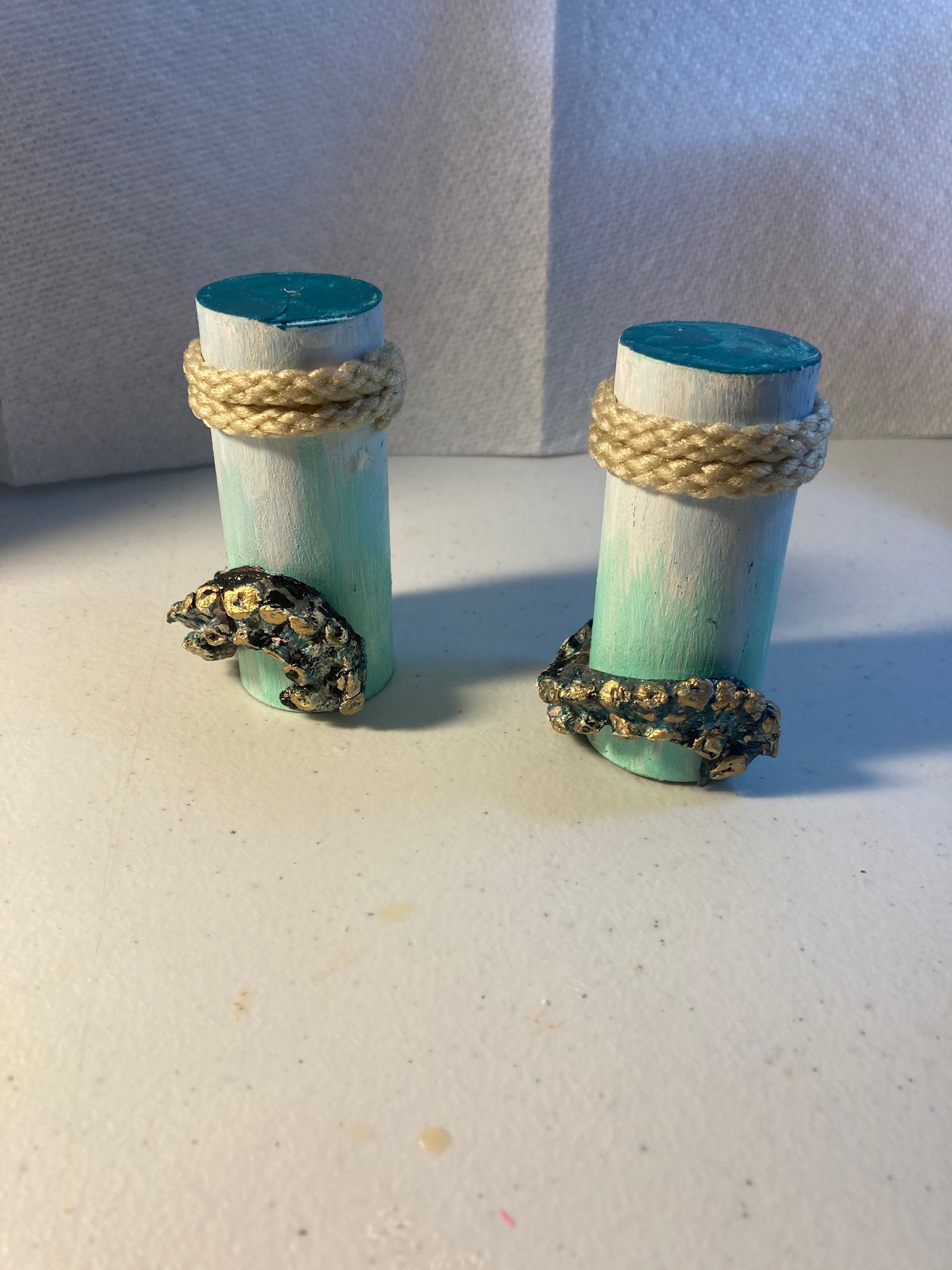 Nautical Pilings, Mini Nautical Pilings, Nautical Posts, Beach Theme ...
