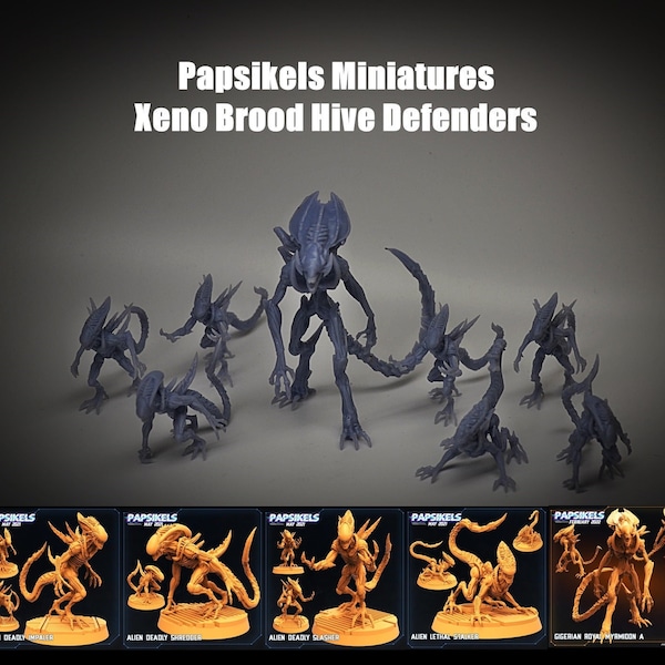 Alien Miniatures - Etsy