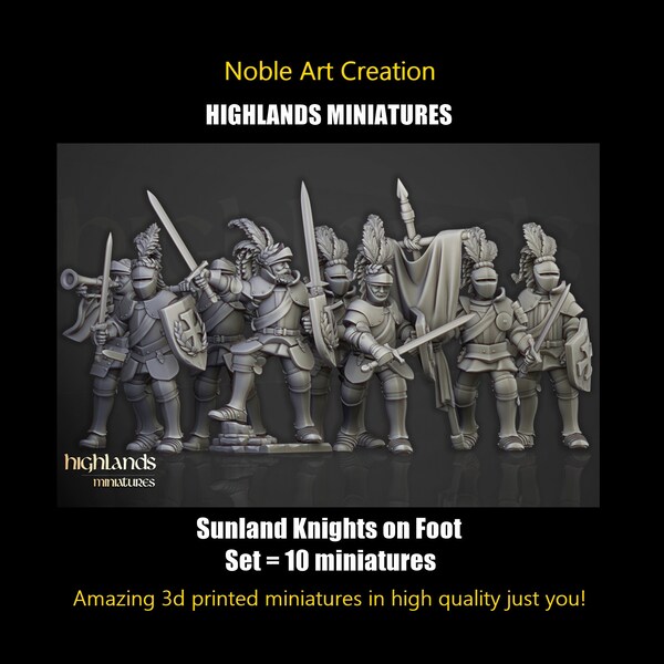 3d Printed Imperial Knights - Etsy