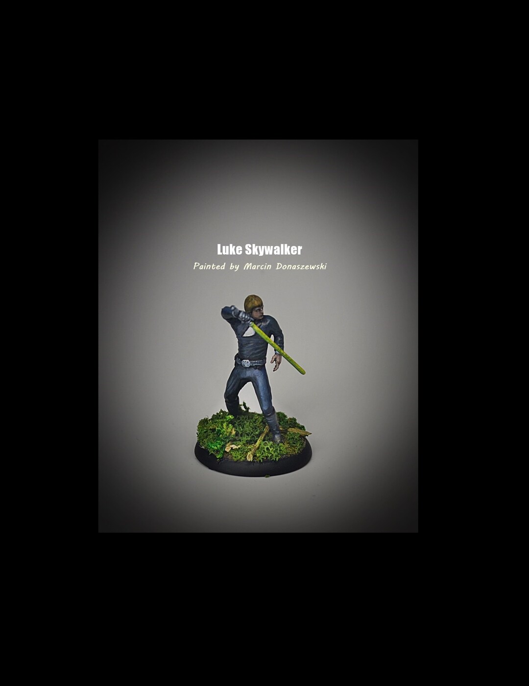 The Force Master Luke / Pro Painted Sci-fi Miniature / Hand Painted ...