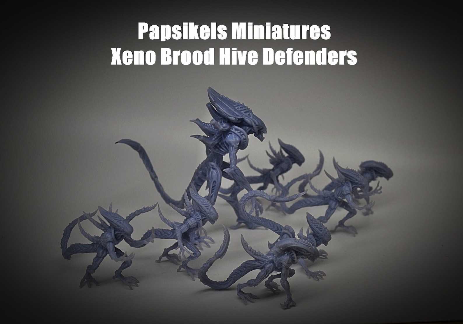 Papsikels Miniatures Xeno Brood Aliens 8 Miniatures Alien - Etsy Canada