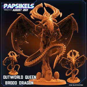 Papsikels Sci-fi Xeno Alien Queen / Queen Mother / Step Mother ...
