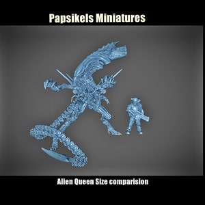 Papsikels Sci-fi Xeno Alien Queen / Queen Mother / Step Mother ...