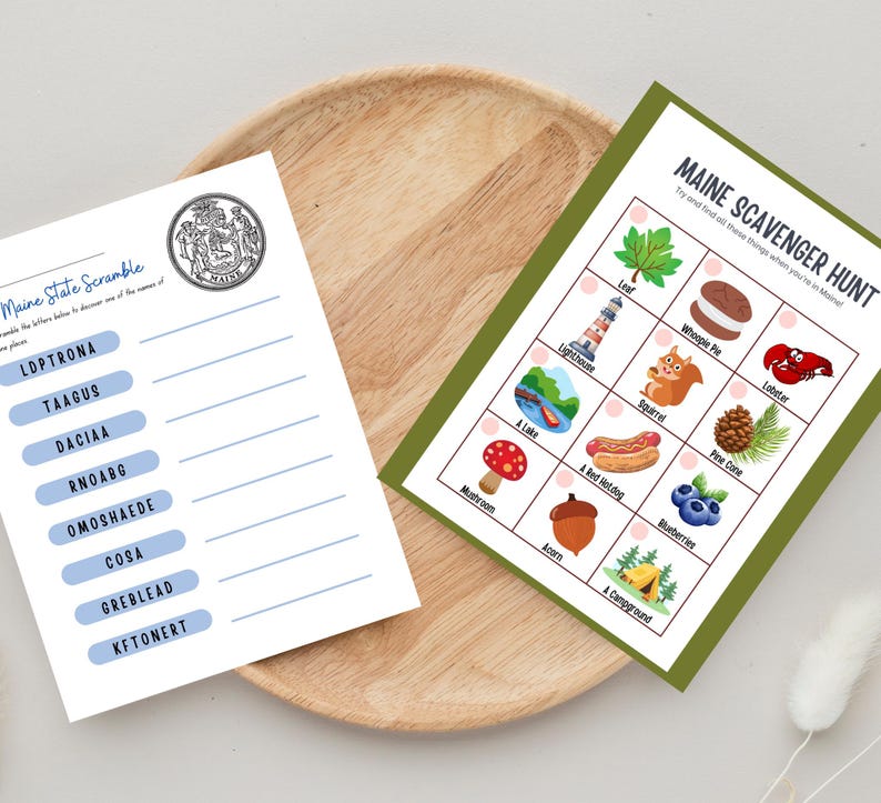 50 States Project | Maine Facts Activities Maine Coloring Page, U.S ...