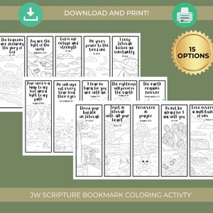 JW Kids Printable Bookmarks JW Kids Gifts JW Kids Activity Kids ...