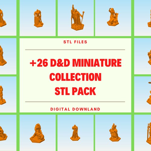Big Stl Pack Files 3d Printing 3d Models 3d Printer 3d Etsy