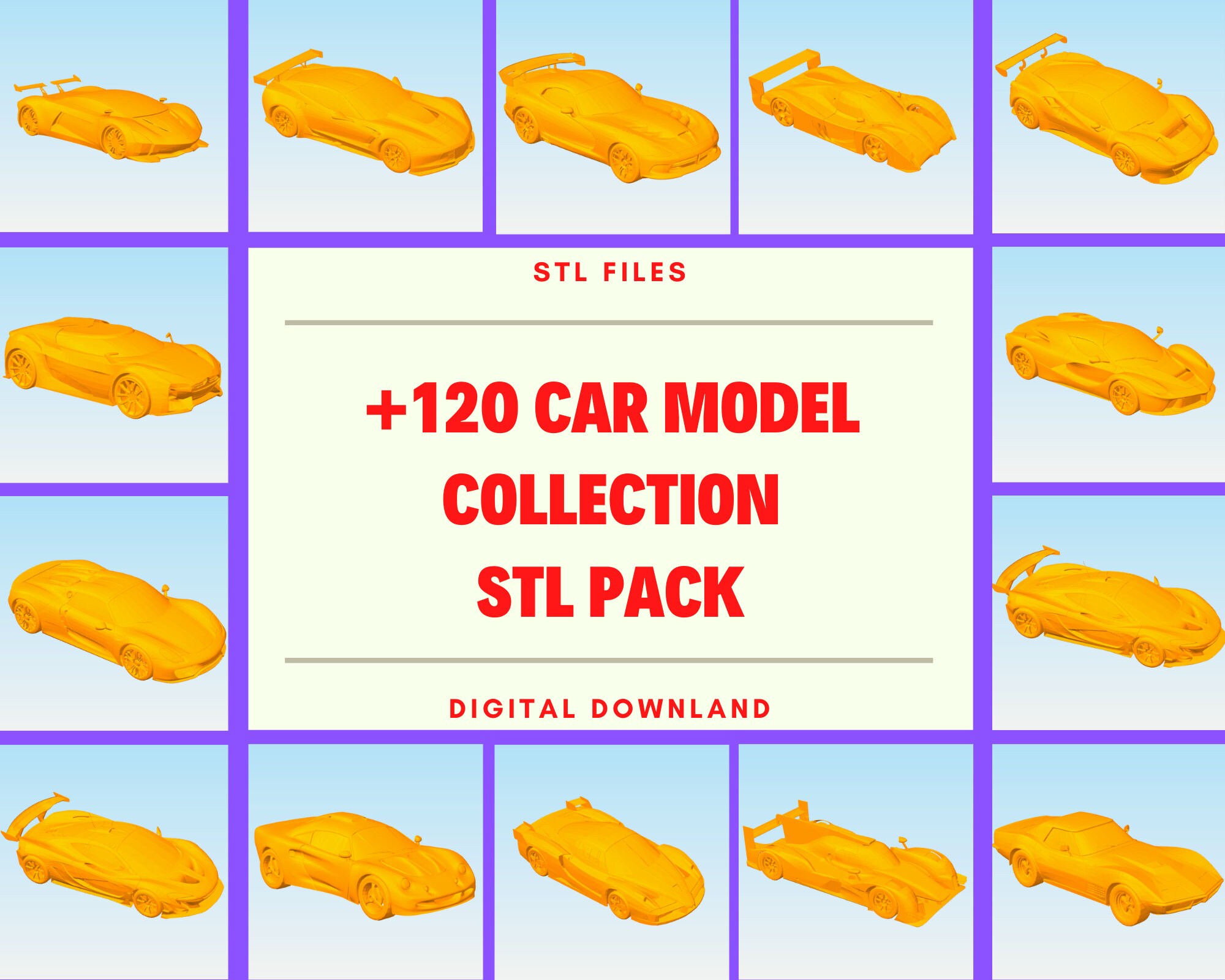 Stl Mega Pack Digital 20 Hq Models 3d Print File Sculpting And Forming 3d