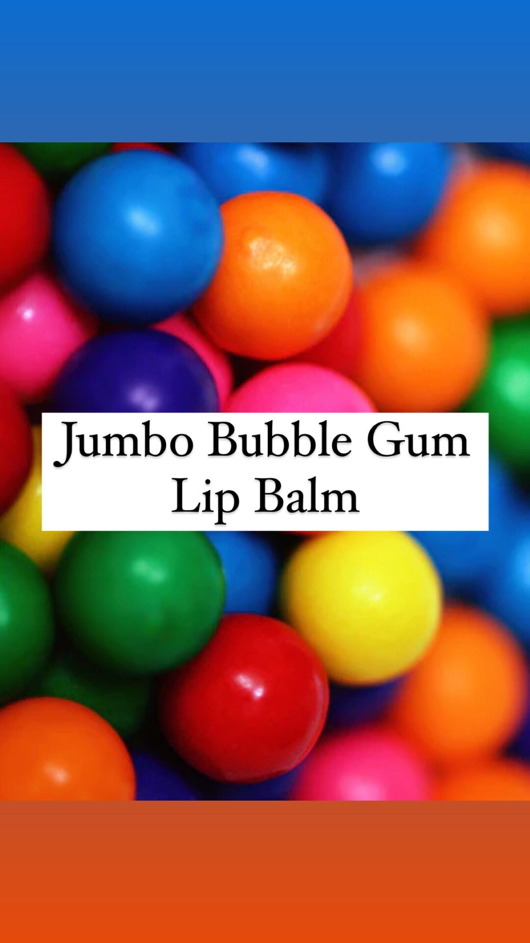Jumbo Bubble Gum Lip Balm - Etsy