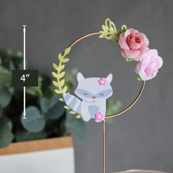 Raccoon Cake Topper - Etsy