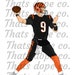 Joe Burrow PNG File, Sublimation, Joe Shiesty, Joe Brr - Etsy