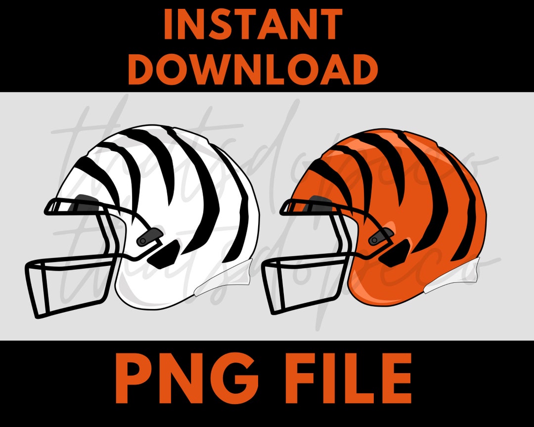 Cincinnati Helmet Stripes Png Digital File, Joeyb, Joebrr, Jamarr Chase ...